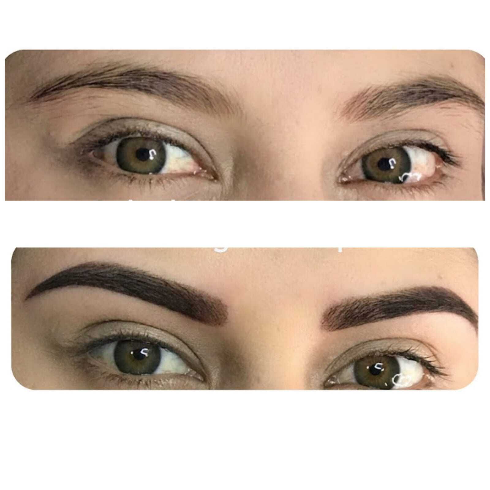 Microblading Antes y después - Multiestetica.com - Multiestetica.com